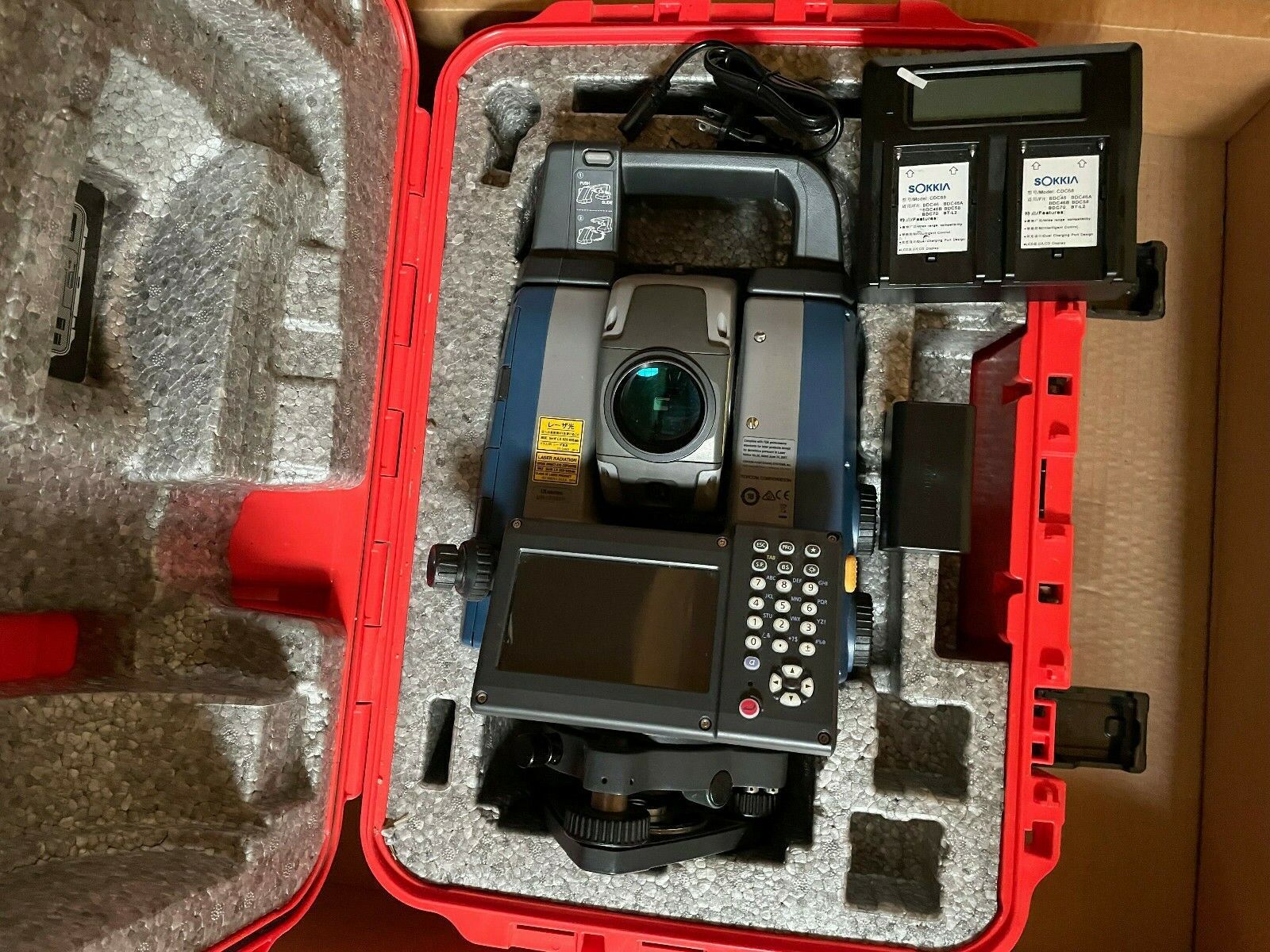 Sokkia iX-503 3″ Robotic Total Station - We Analyzer